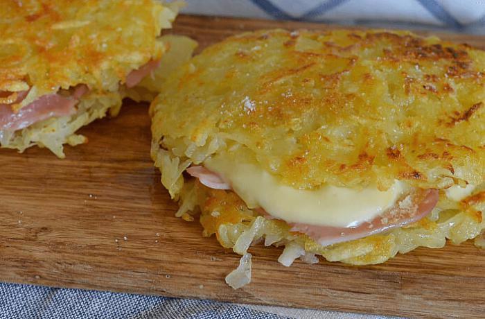 Bramborák pouze z brambor zapečený se sýrem a šunkou - Recepty - ŽENY s ...